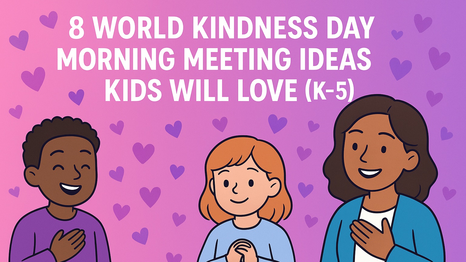 8 World Kindness Day Morning Meeting Ideas (K–5) — EasyClass